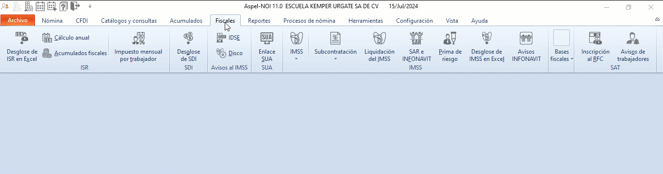 Generar layout carga masiva de trabajadores - Subcontratación - IMSS ...